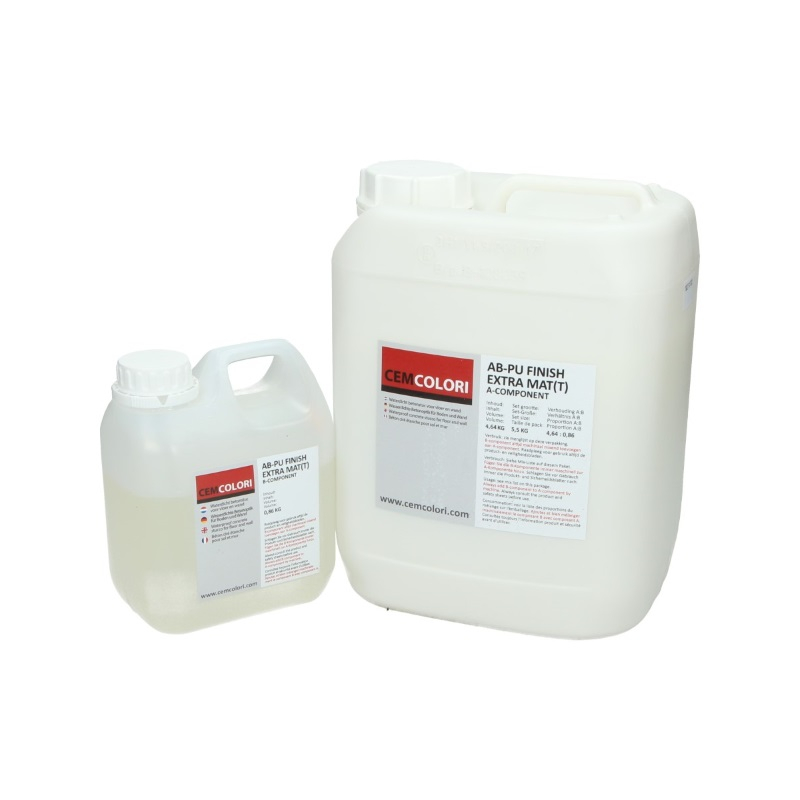 Cemcolori AB-PU Finish Extra Mat 1 of 5.5 kg kopen | Kwaliteitparket.nl