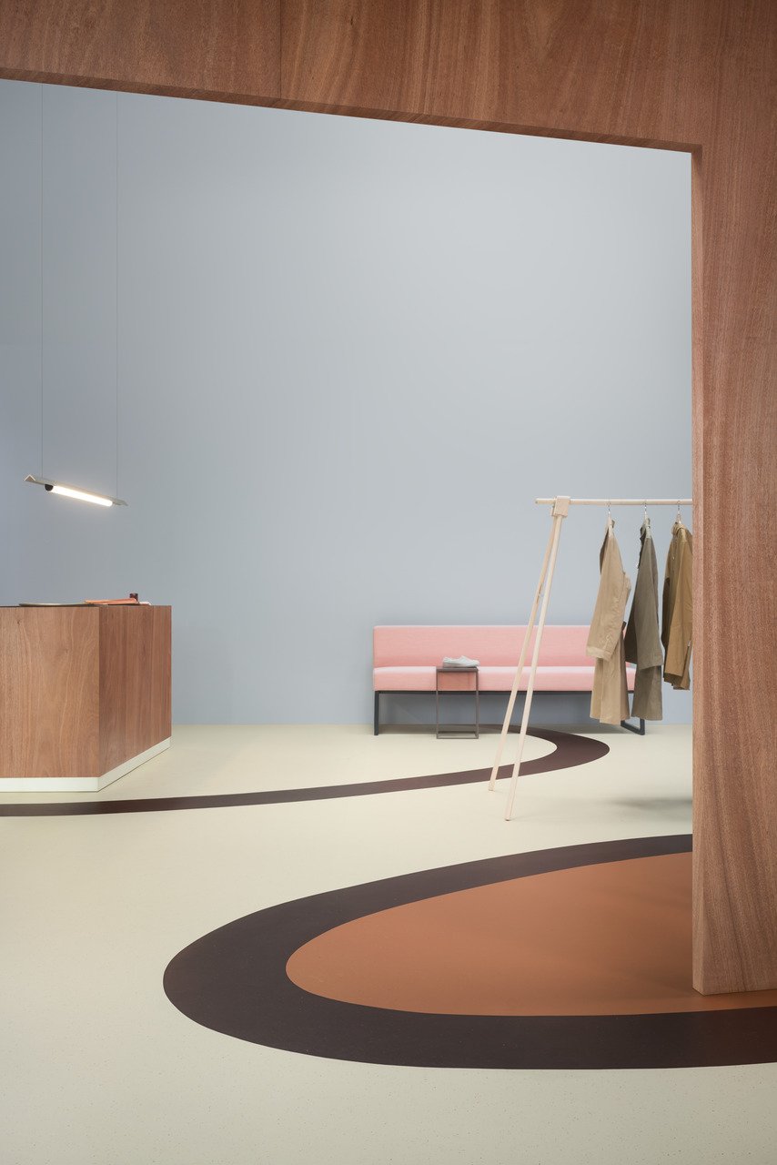 Forbo Marmoleum Walton 3370 Terracotta Linoleum vloer - 2.5mm - 200cm - Per