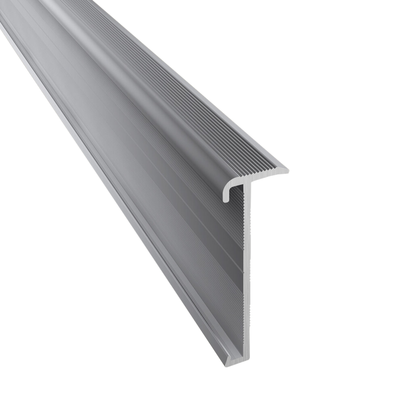 Trapneusprofiel 845 voor 2-3mm PVC vloer - 14x43mm - 3m (Antraciet, Brons,